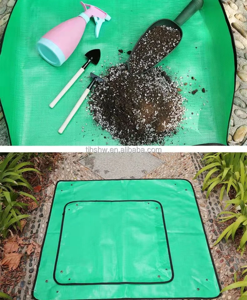 Garden Supplies PE Plant Repotting Mat Waterproof Succulent Potting Mat ...
