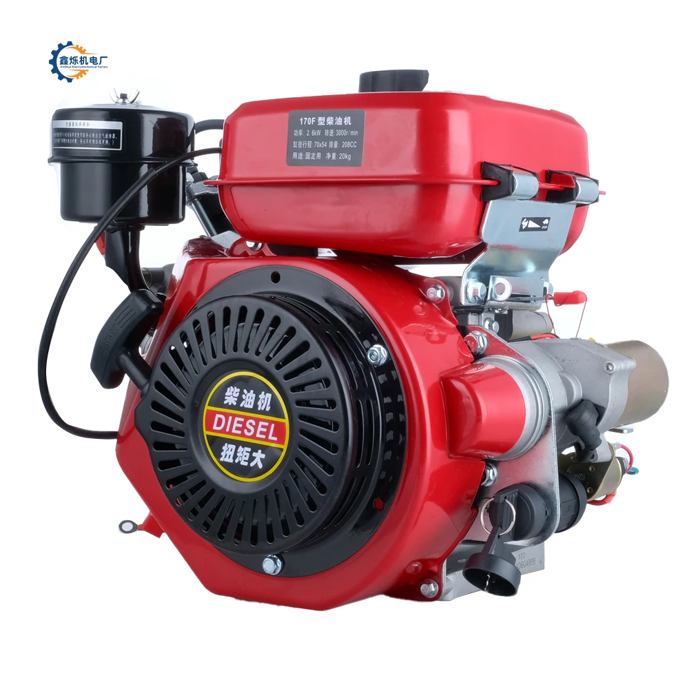 Farm Machinery 168F - 6.5hp Diesel Engine for Irrigation