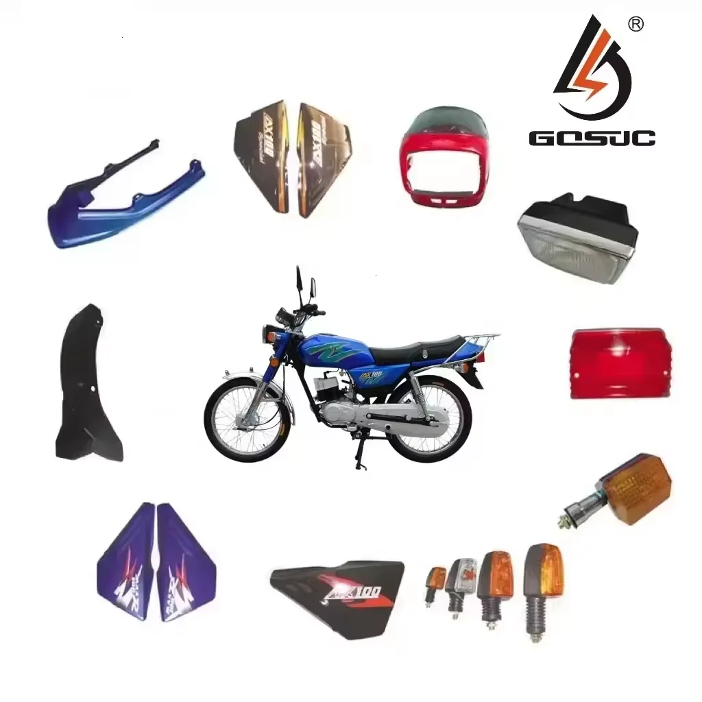 AX100 Motorcycle Plastic Parts Accessory Kit Fenders & Side Covers ...