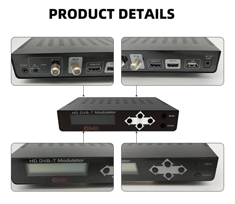 Factory Hot Sales Single Input Channel Home Digital Encoder Qam Hd Hdmi ...