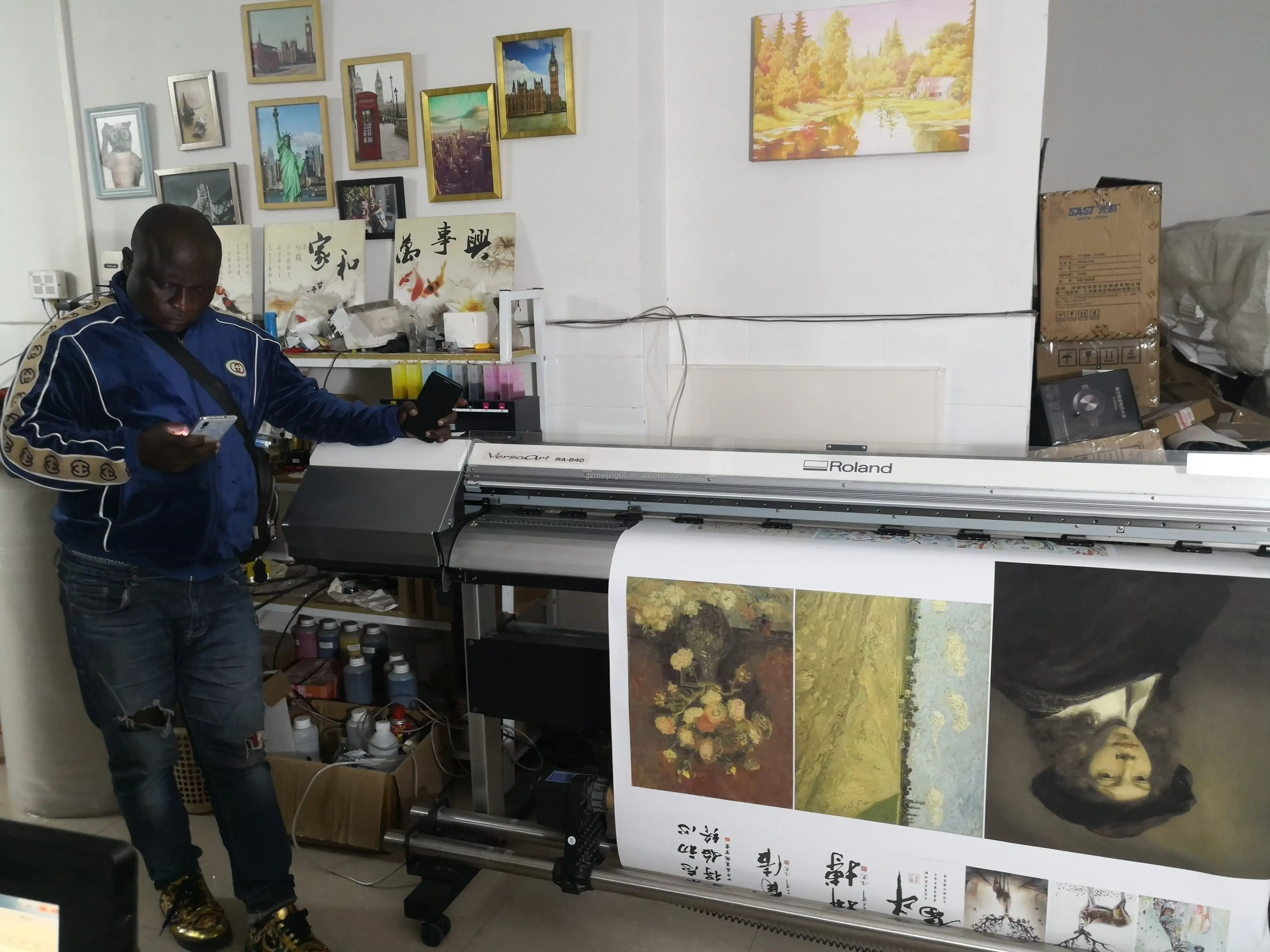 Roland Versacamm VS-540 - High-Performance Inkjet Printer