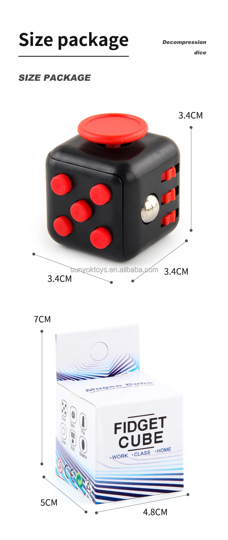 High Quality Fidget Toys - Anti Stress & Fun Fidget Cubes