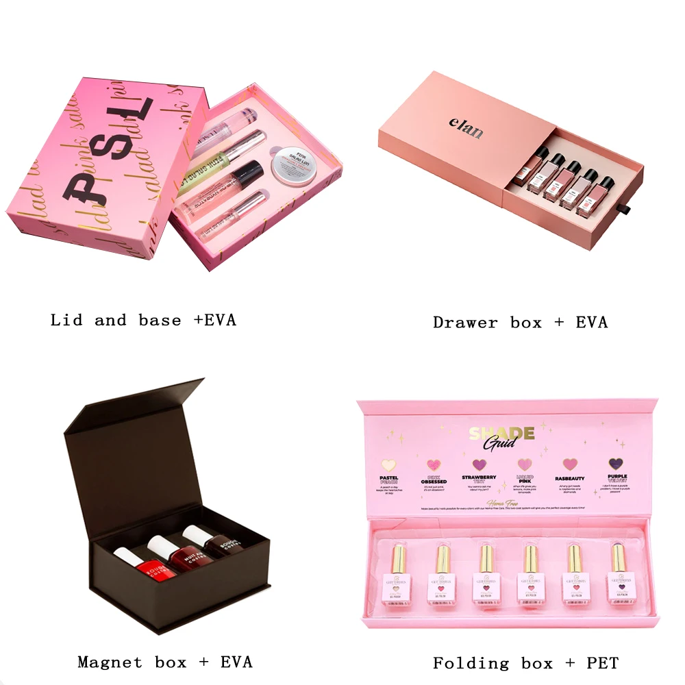 Recycled Customized Logo Sample Perfume Box Luxury GIft Sets Fragrance ...