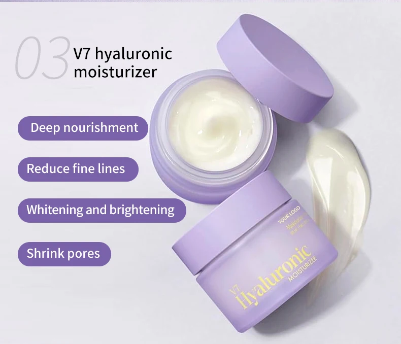 V7 Hyaluronic Acid Skin Care Set - Moisturizing & Nourishing