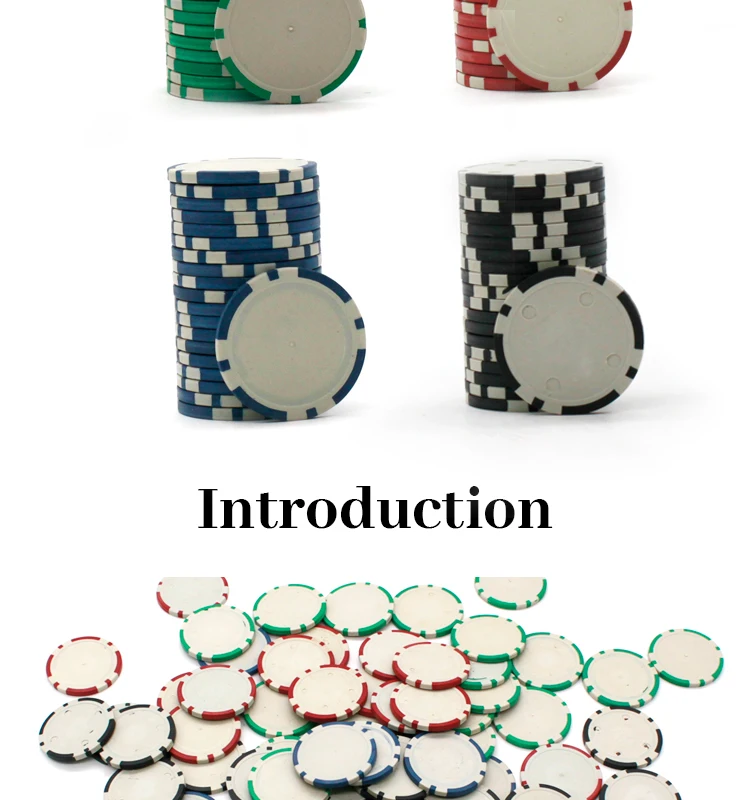 High Quality Customised Logo Cheap 40 Mm Casino Chips Printing Gambling ...