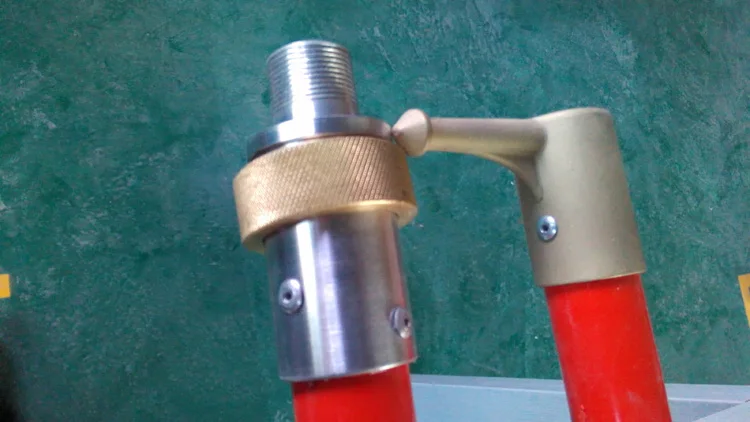 High Voltage Standard Switch Head Fiberglass Disconnect Stick