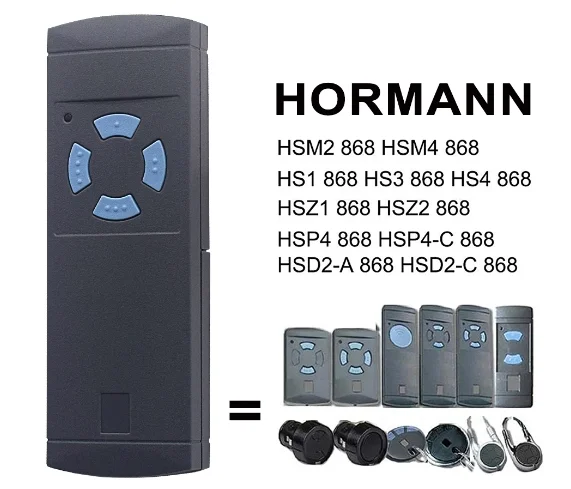 For HORMANN Remote Control 868MHz HSM2 HSM4 HSE2 HSE4 HS1 HS2 HS4 ...