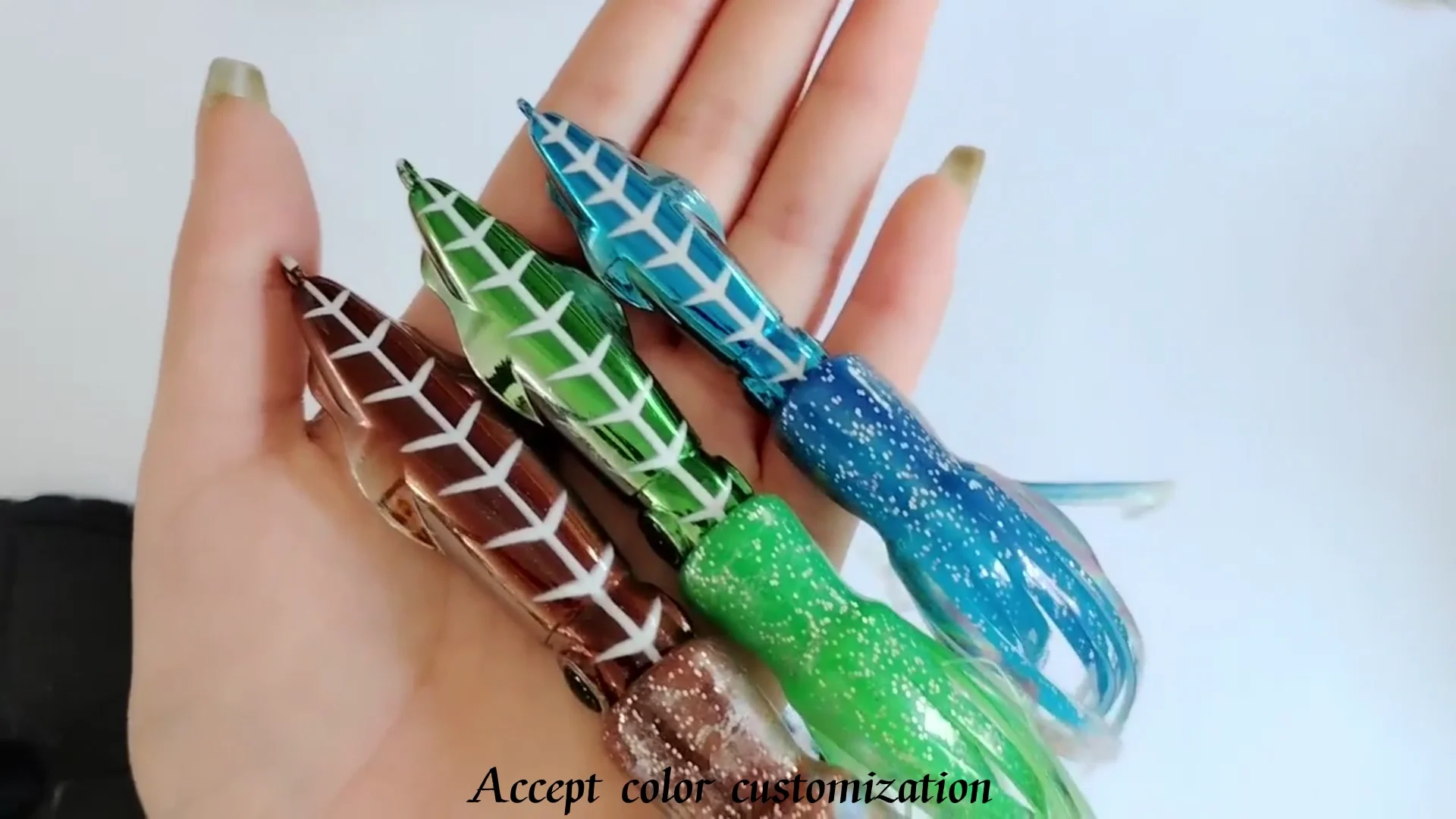 Hunt House 40-200g Saltwater Deep Sea Fishing Octopus Jig Slow Jigging ...