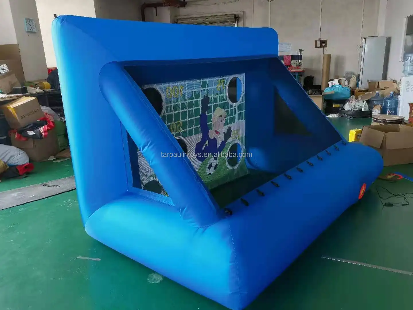 Customized Inflatable Soccer Goal Speed Cage - Fun & Easy Setup