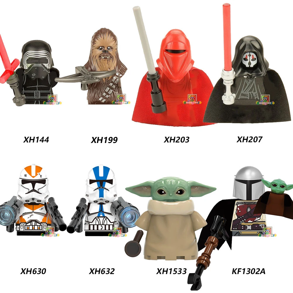 Mandalorian Chewbacca Darth Vader Clone Trooper Commander Appo Cody ...