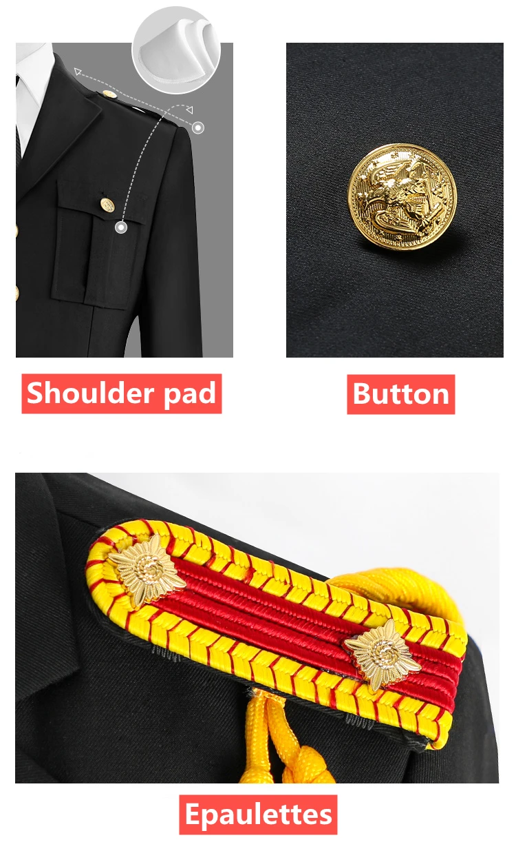 Safety Officer Royal Commander Uniform with Badge