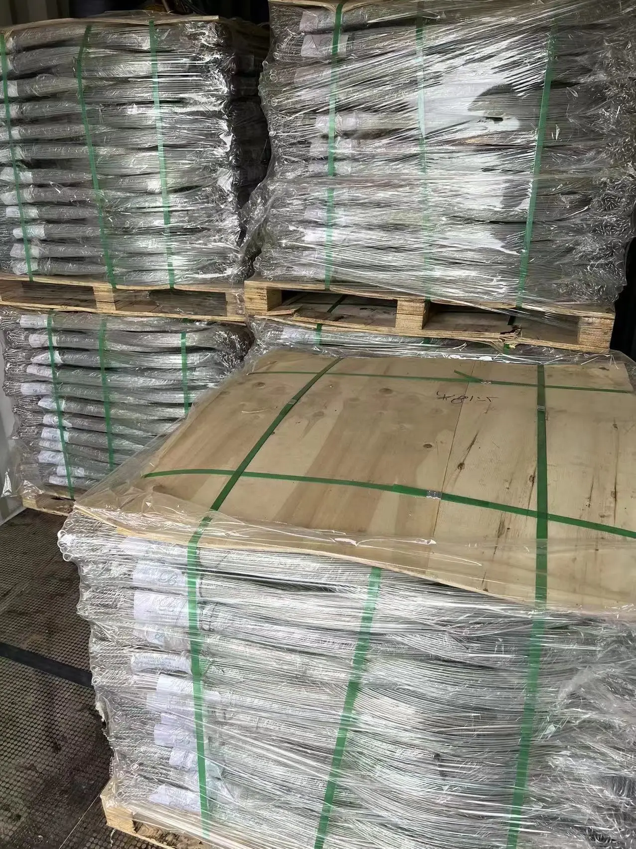 Factory Pvc Coated Double Loop Wire Ties/galvanized Bag Sack Bar Tie ...