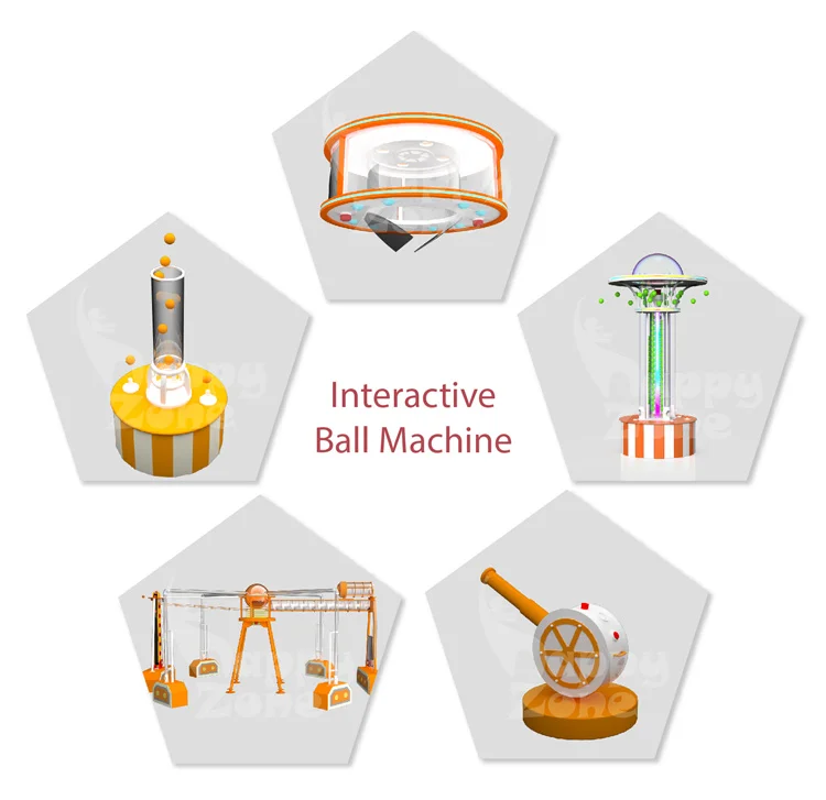 Customized Interactive Ball Machine for Indoor Play Centers - Engaging ...