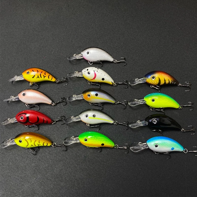 43mm 5g Mini Crankbaits - Topwater Fishing Lures