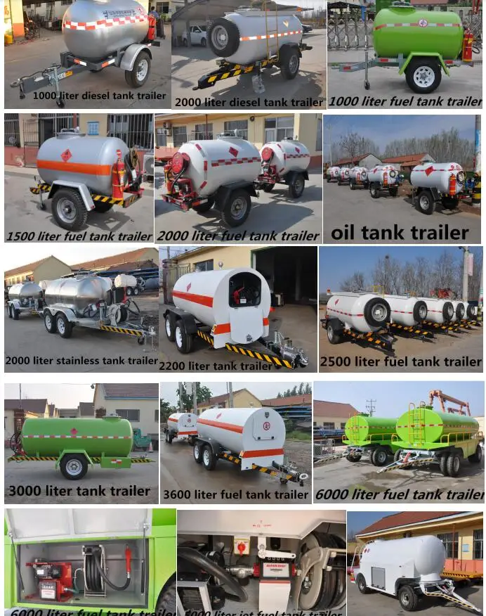 CE Certificates Factory Producing Small Fuel Oil Tank Trailer