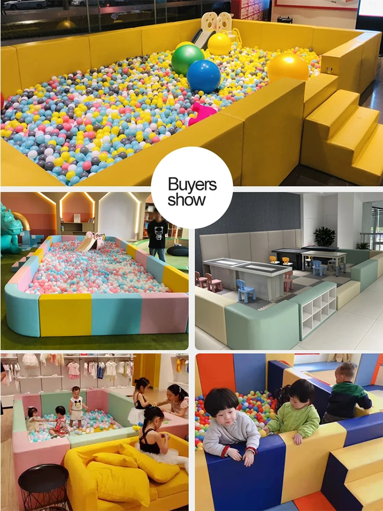 Customized Softplay Equipment Gold and White Playground Soft Play Set Wholesale| Alibaba.com