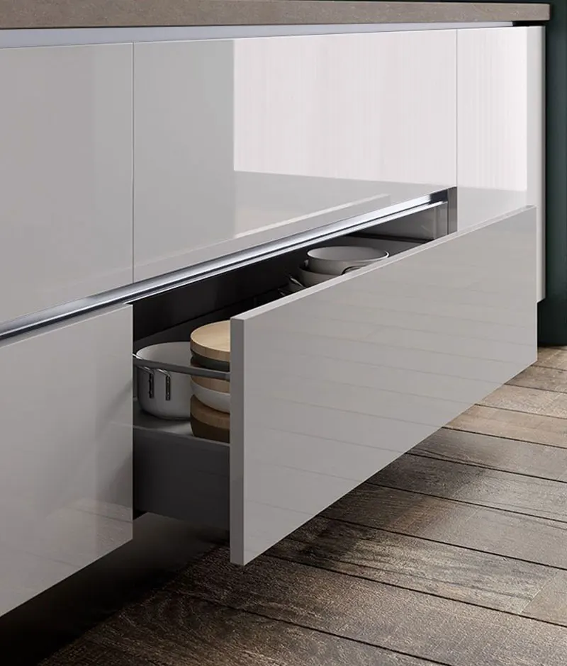Smart Bathroom Frame - High-Quality Aluminium Handless Rail System