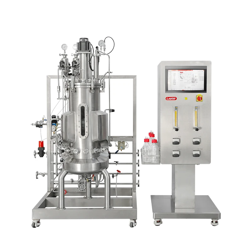 Customizable Fermenter Bioreactor 500l 1000l 10000l 20000l For Cell ...