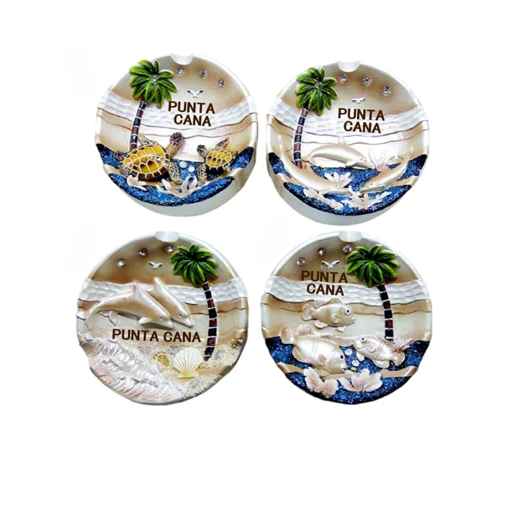 Customizable Wholesale 3d Refrigerator Magnet Stickers Seaside Style ...