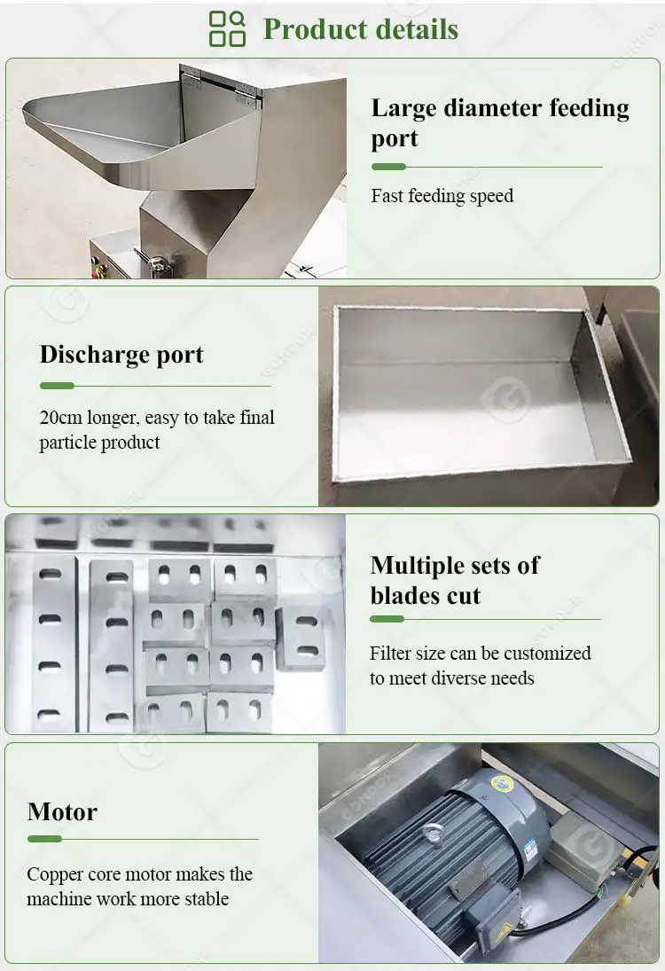 Automatic Bone Crush Mud Breaker Electric Buffalo Fish Meat Mini Meal ...