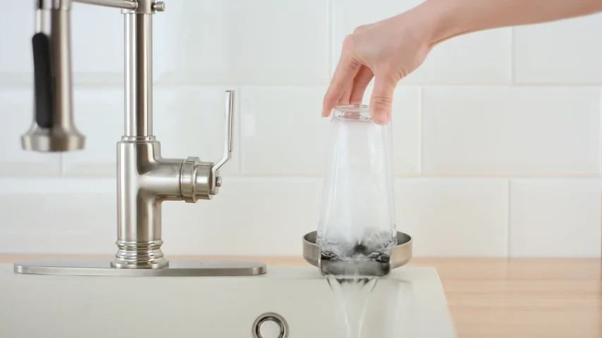 Commercial Bar Cafe Automatic Bottle Cleaner Glass Rinser Cleaning Tool ...