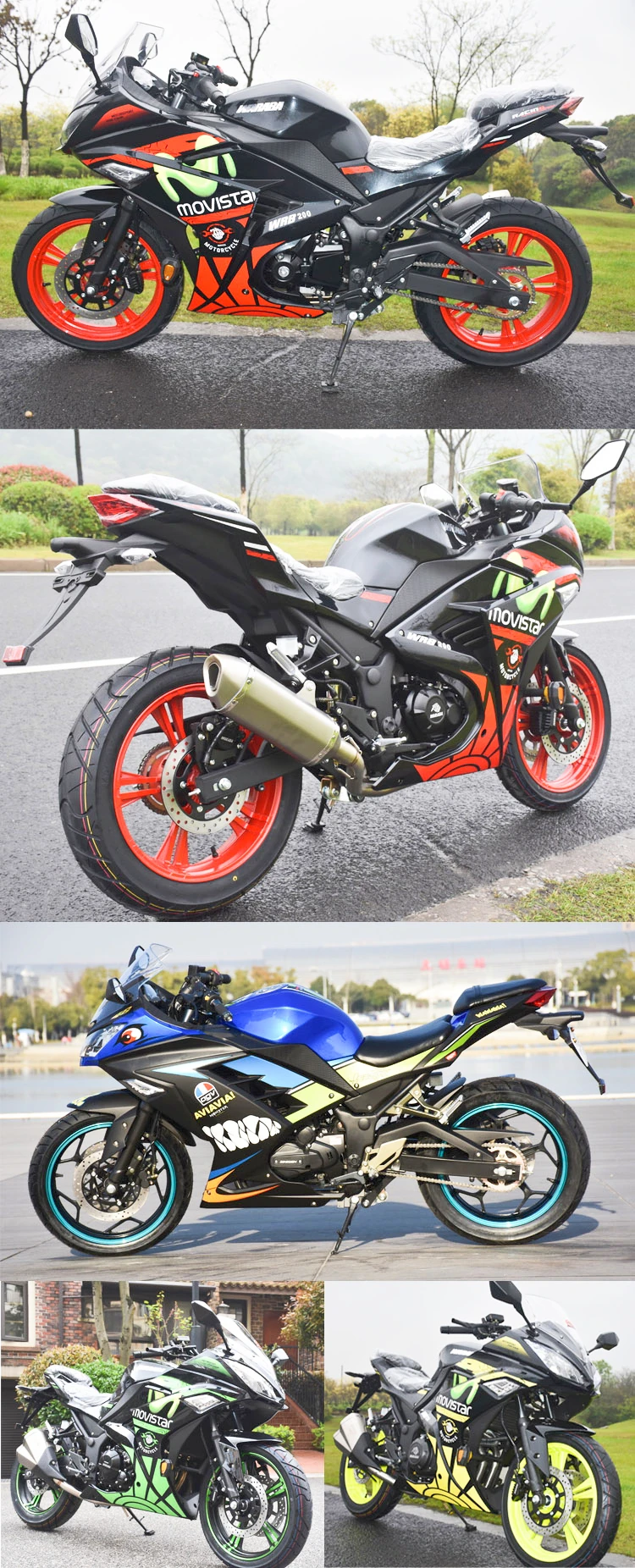 Sinski China 250cc/400cc Gas Motorcycle | 130km/h Automatic Water ...