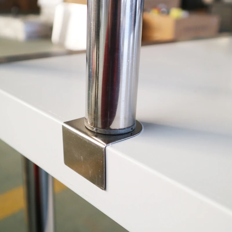 Commercial Kitchen Double Layers Working Table/commercial Food Prepare ...