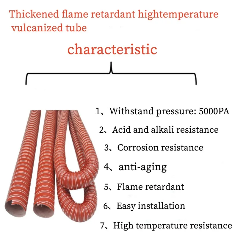 Industrial Flexible High Temperature Hose - Durable & Versatile