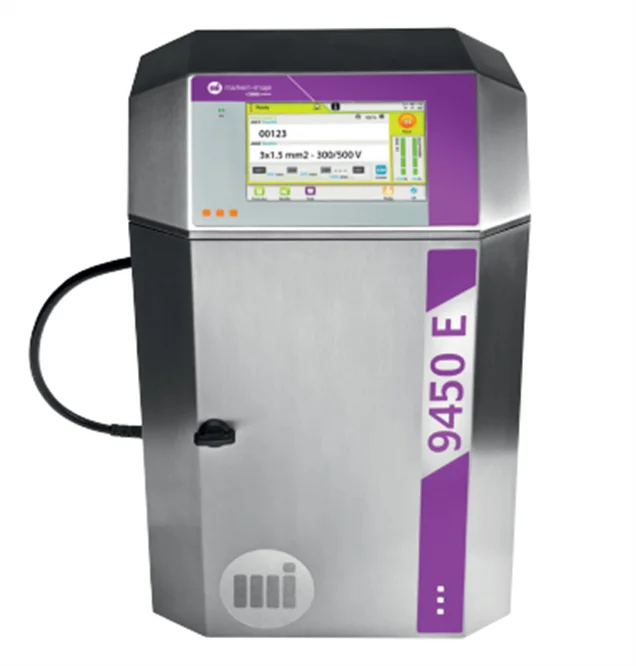 Markem Imaje 9450 E Cij Printer - High Productivity Inkjet