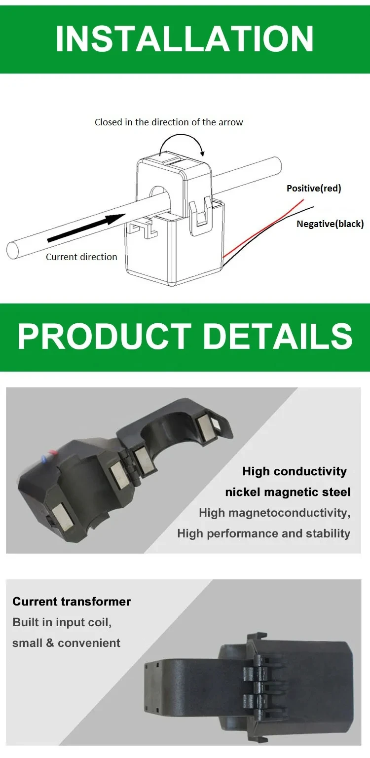 Split Core Open Loop Current Transformer 690v Buy Core Current