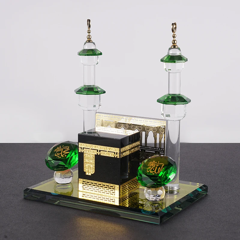 Wholesale China Factory Crystal Makkah Mecca Clock Tower Islamic Muslim ...