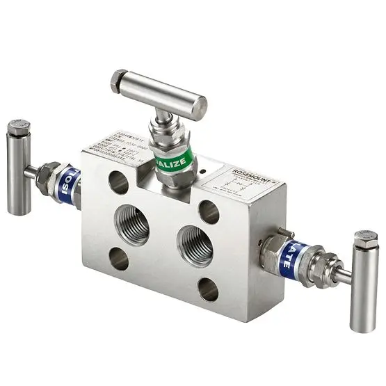 Emerson Rosemount Two-valve Three-valve 305 Integral Manifolds 304 ...
