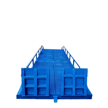 Mobile Hydraulic Container Loading And Unloading Bridge Truck With Load 12 Ton 10 Ton Forklift ...