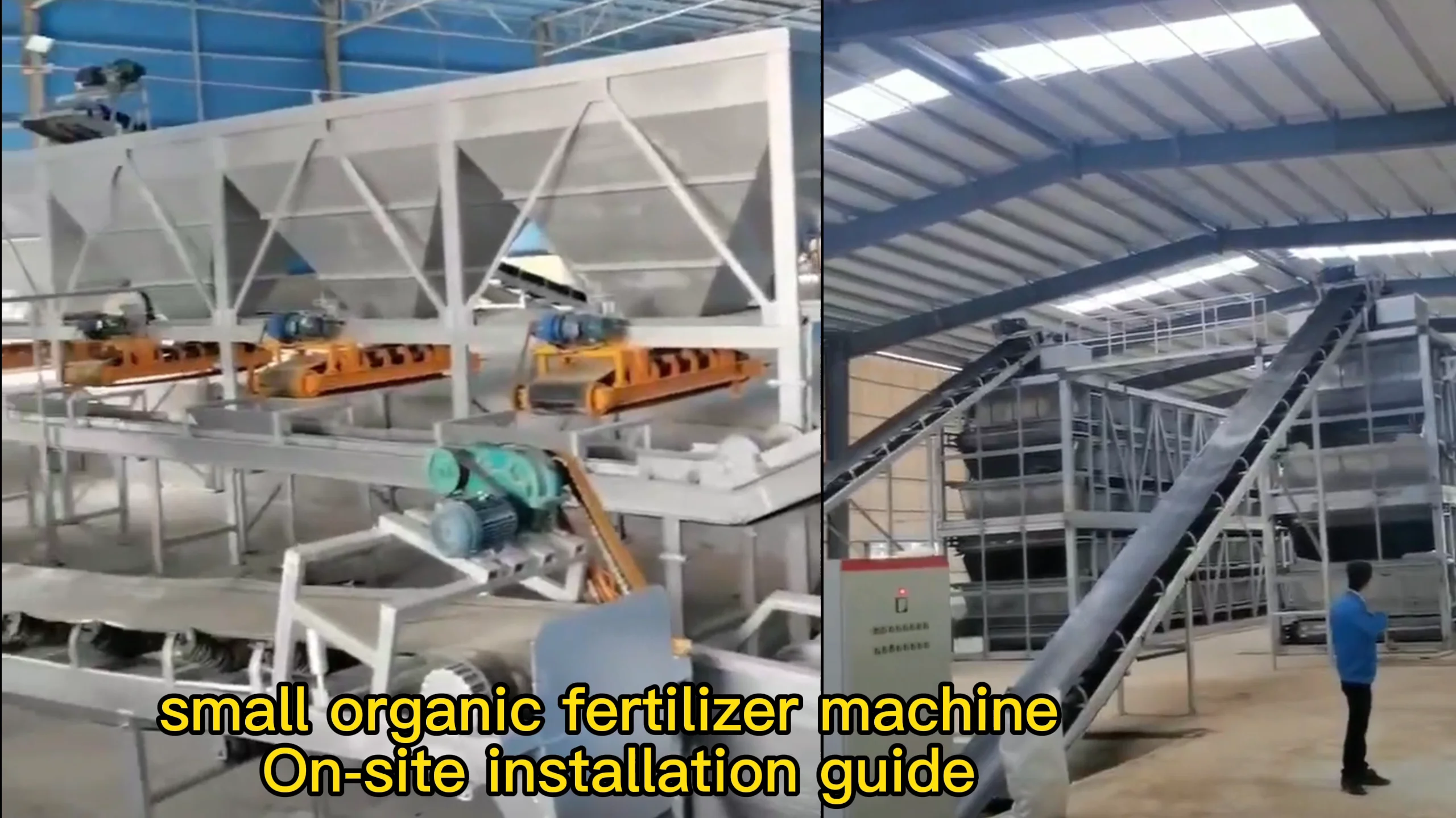 Automatic Easy Operate Food Waste Organic Waste Manure Compost Making ...