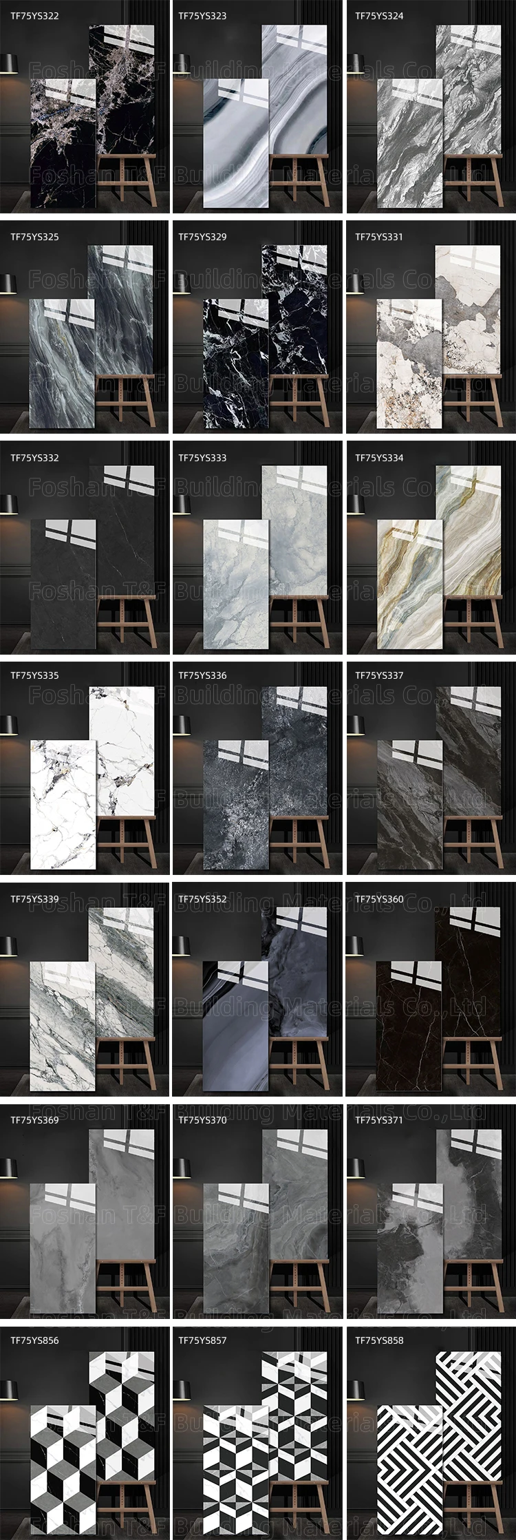 Luxury Porcelain Tiles - Elegant Marble Look Designs