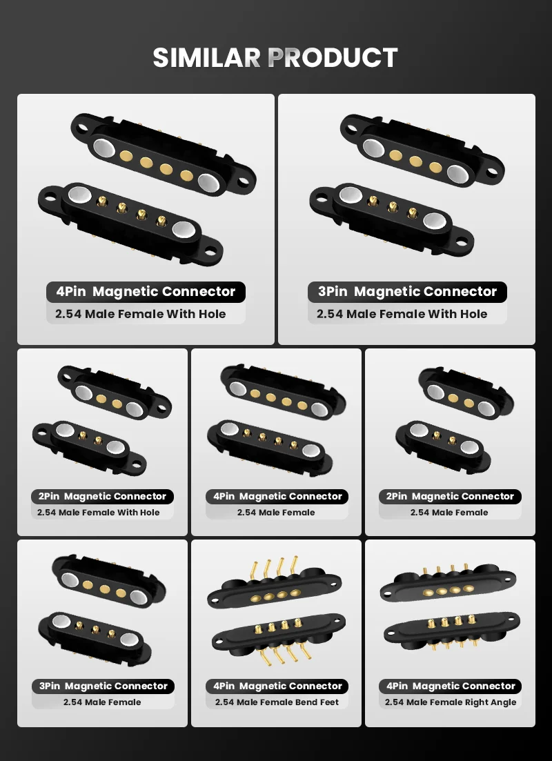 Ultrathin 4 Pin Magnetic Connectors - Reliable and Efficient