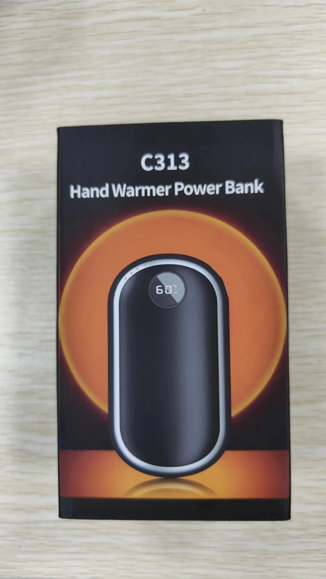2024 New Sunset Lamp C313 Hand Warmer Power Bank Usb Rechargeable Hand Warmer 5000mah - Buy Best ...