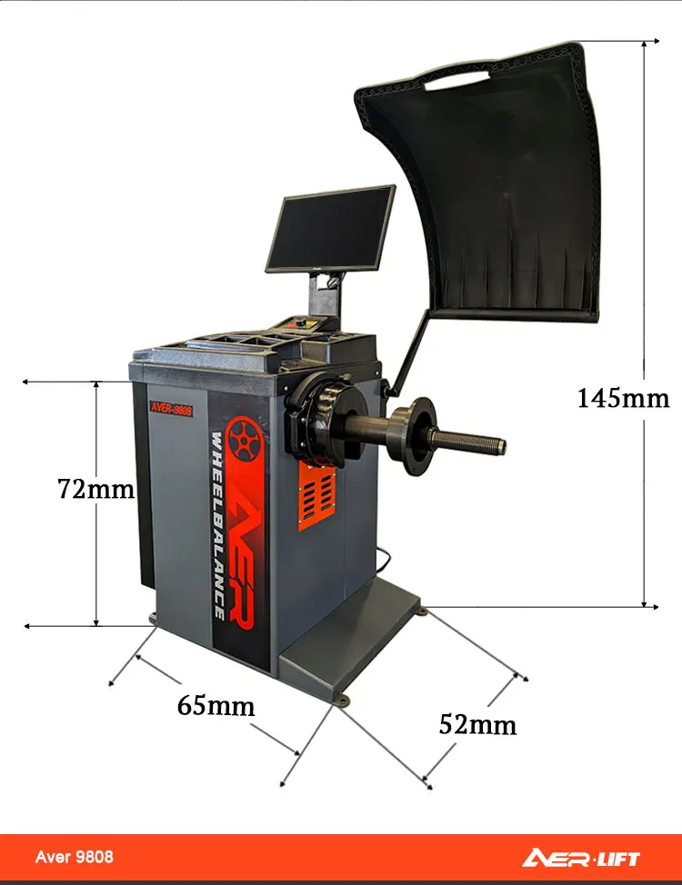 High Tech Full Automatic Wheel Alignment Computer TYRE Balancer for Optimal Wheel Balancing on ...