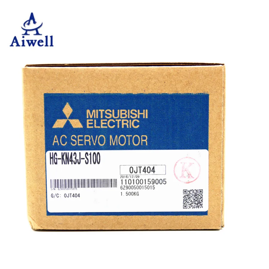 Original Japan 400w Ac Servo Motor Mitsubishi Hg-kn43j-s100 - Buy ...