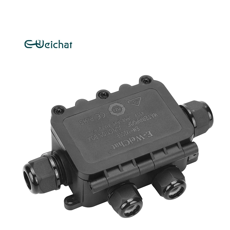 4-way Junction Box With Terminal Ip68 Waterproof Distribution ...