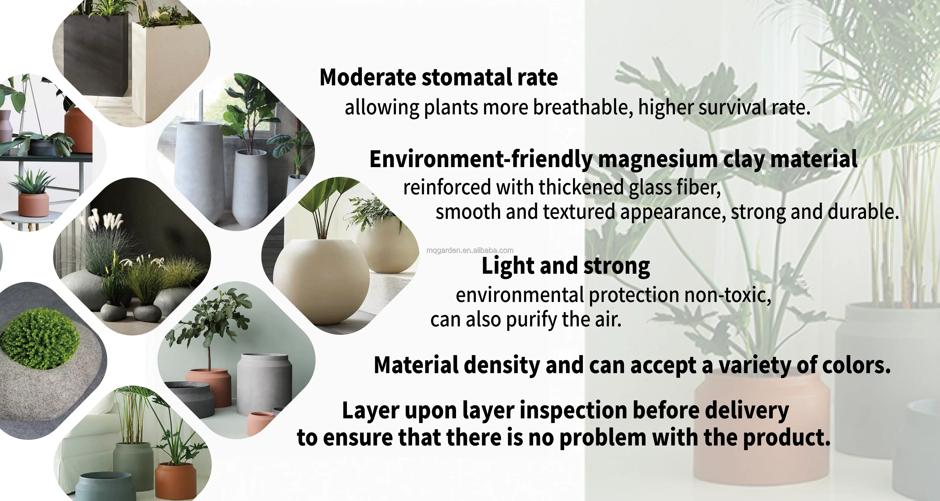 Fiberglass Flower Pots - Durable and Stylish Outdoor Planters