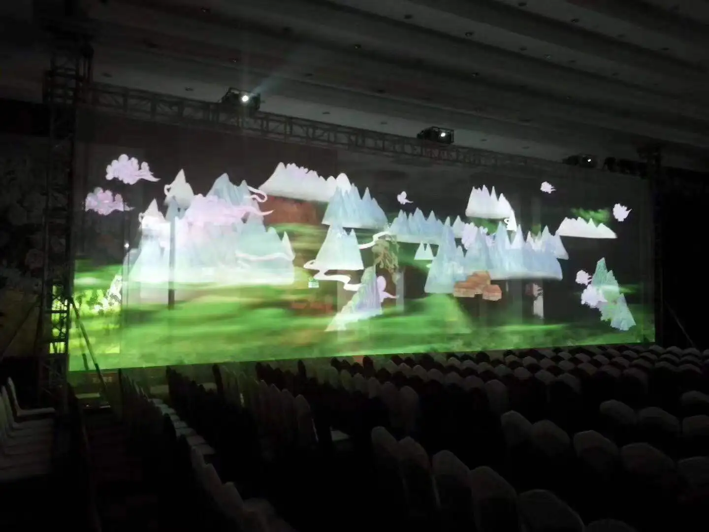 3d Holographic Mesh Holo-gauze Screen,Mesh Projection Screen Fabric ...