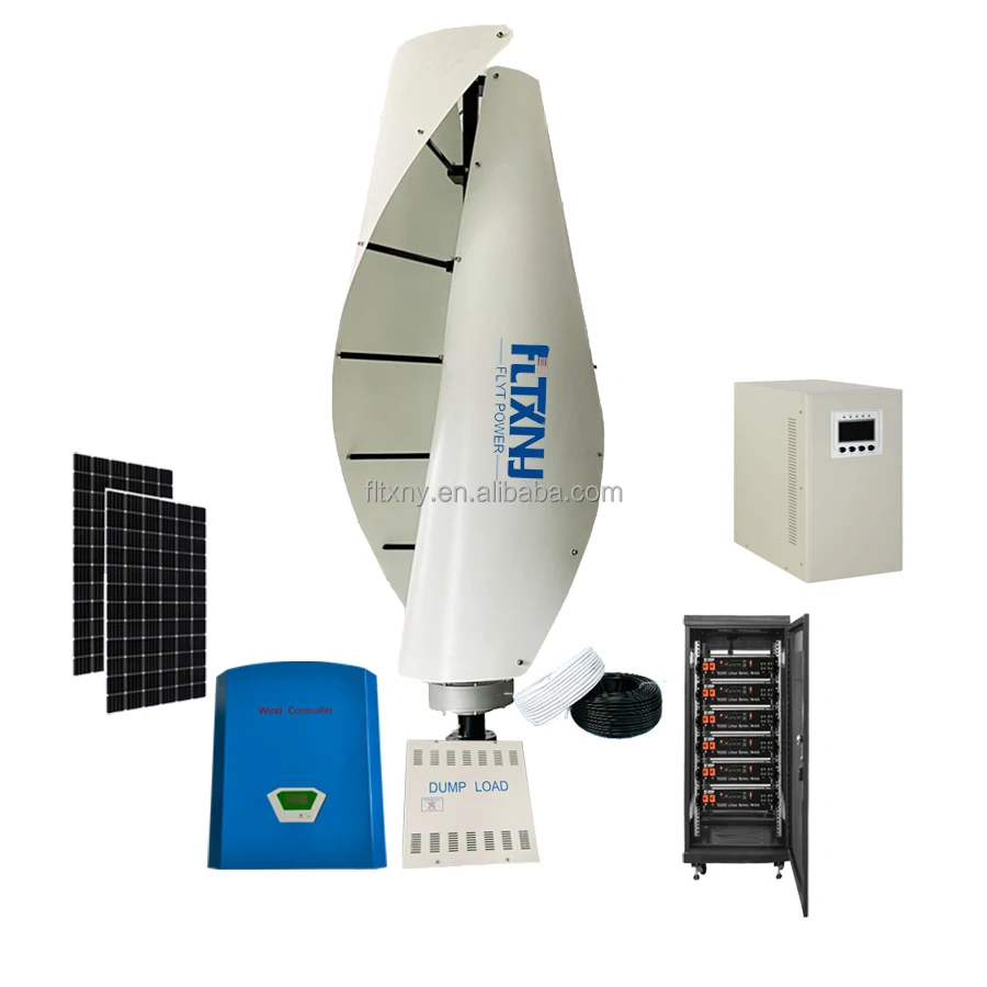 600w 1000w 5kw wind generator 10kw maglev wind generator vertical axis ...