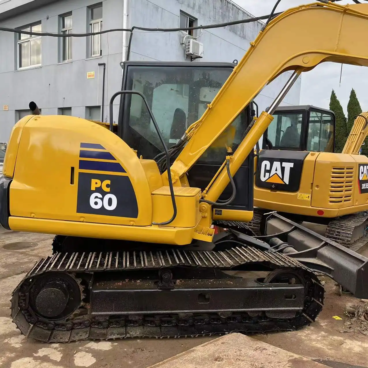 Pc60-7 de fabrication originale japonaise Komatsu mini pelle sur ...