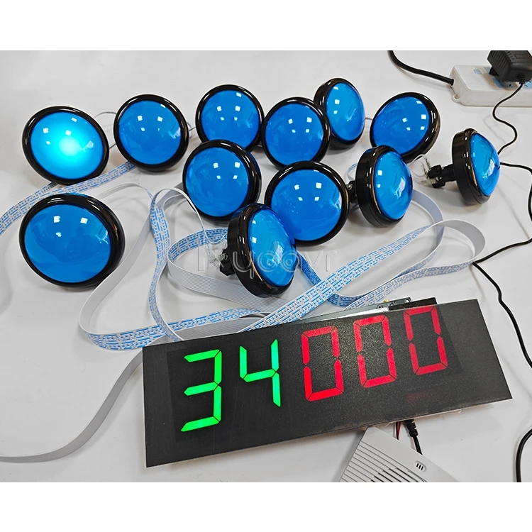 Custom Batak Style High-Speed Reaction Training Push Led Button