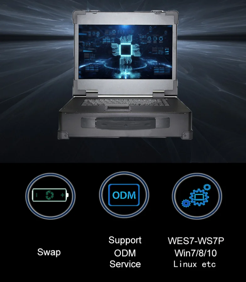 Industrial Grade Computer - 14 Inch Semi-Rugged Chassis