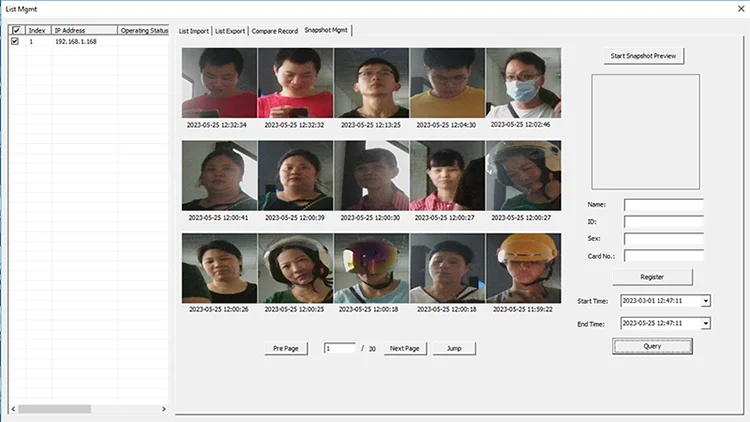 AI 5MP Facial Recognition IP Camera - LEEKGOVISION HR Solution