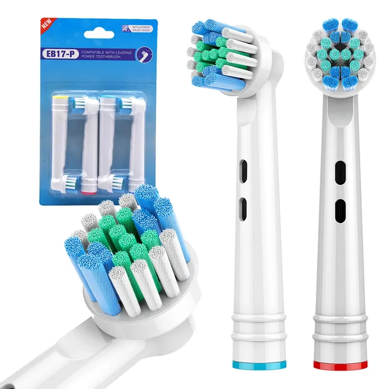 Oral B Sonic Electric Toothbrush Head With Soft Bristles, 4pcs/pack, Oem