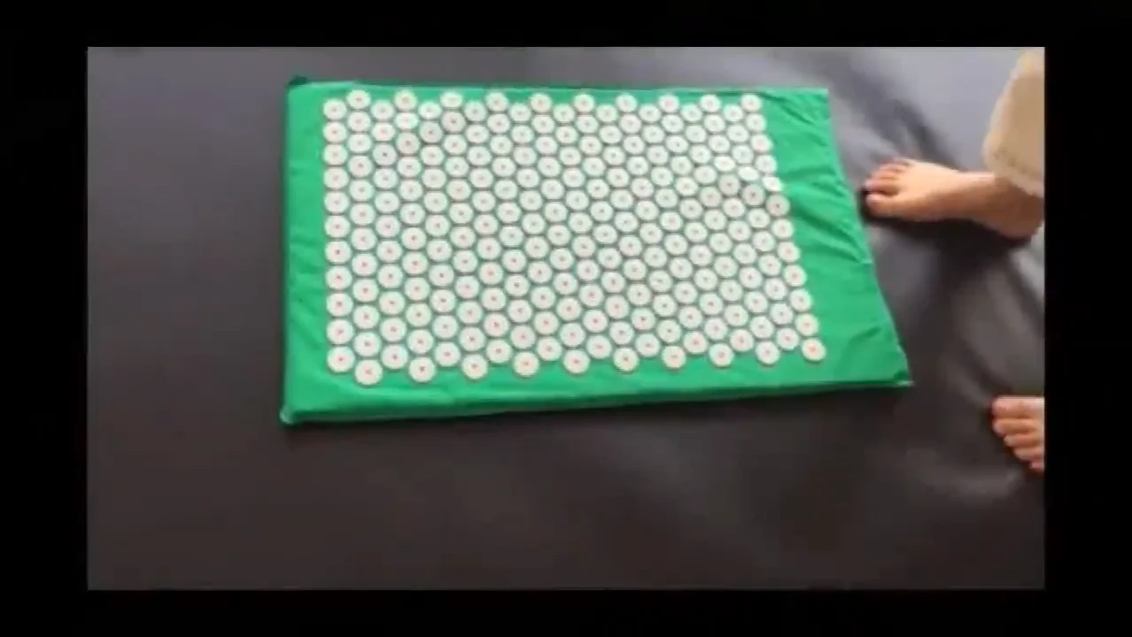 瑜伽刺针垫/枕头按摩器 (67 * 42厘米) 指压垫缓解背部疼痛垫| Alibaba.com