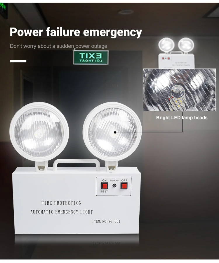 Rechargeable Emergency Lights - Reliable Two-in-One Solutions